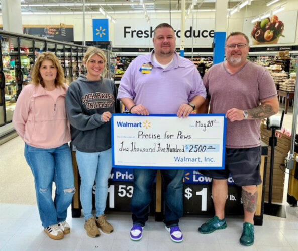 MH Walmart donates $2.5K to Precise for Paws | News, Sports, Jobs - The ...